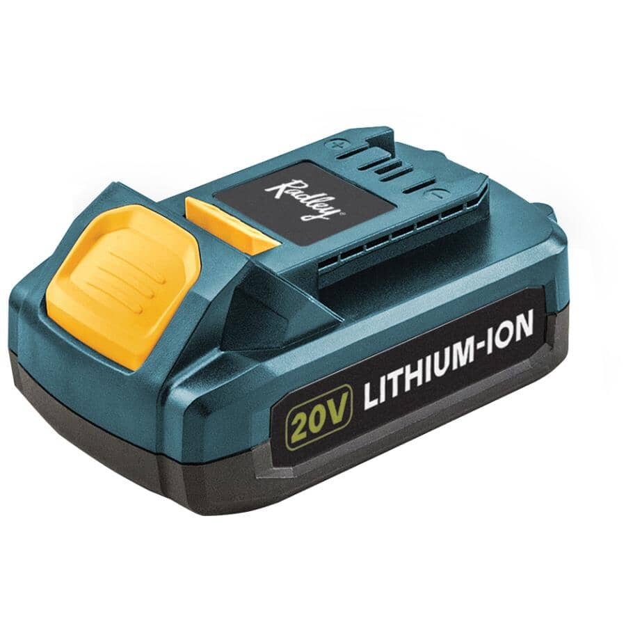 RADLEY 20V Max Lithium-Ion 2.0 Ah Battery | Home Hardware