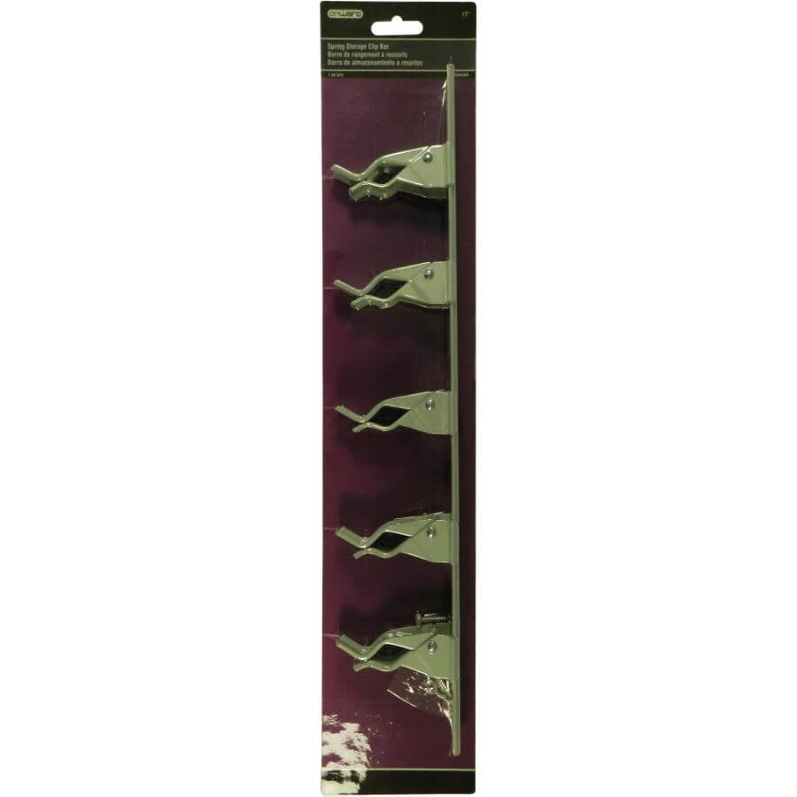 ONWARD 17" White Spring Clip Bar | Home Hardware