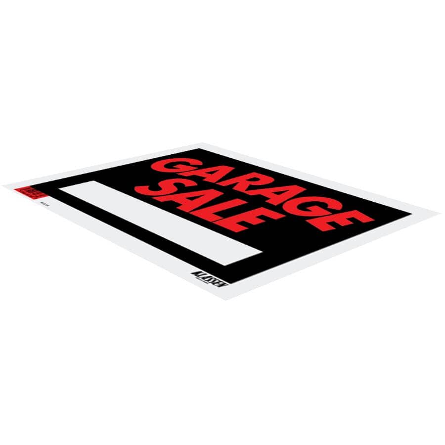 KLASSEN 8" x 12" Garage Sale Sign | Home Hardware