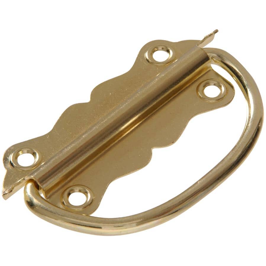HILLMAN 2 Pack 3-1/2" Brass Chest Handles | Home Hardware