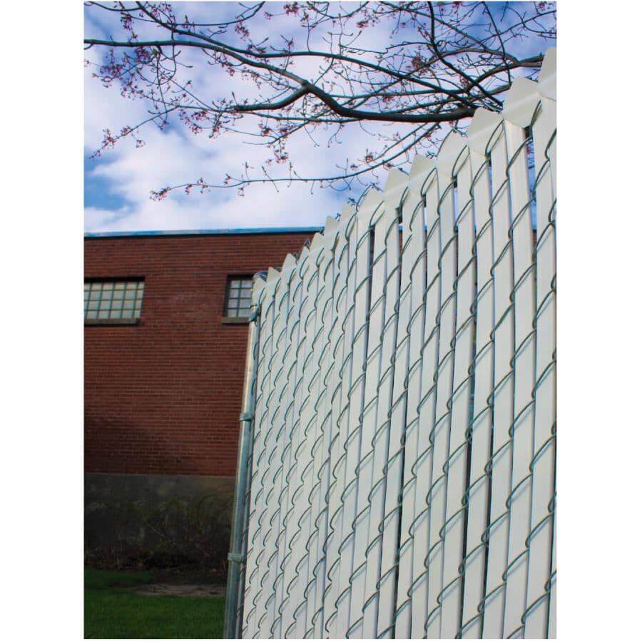 MASTER HALCO 80 Pack 48" White Chainlink Privacy Slats | Home Hardware