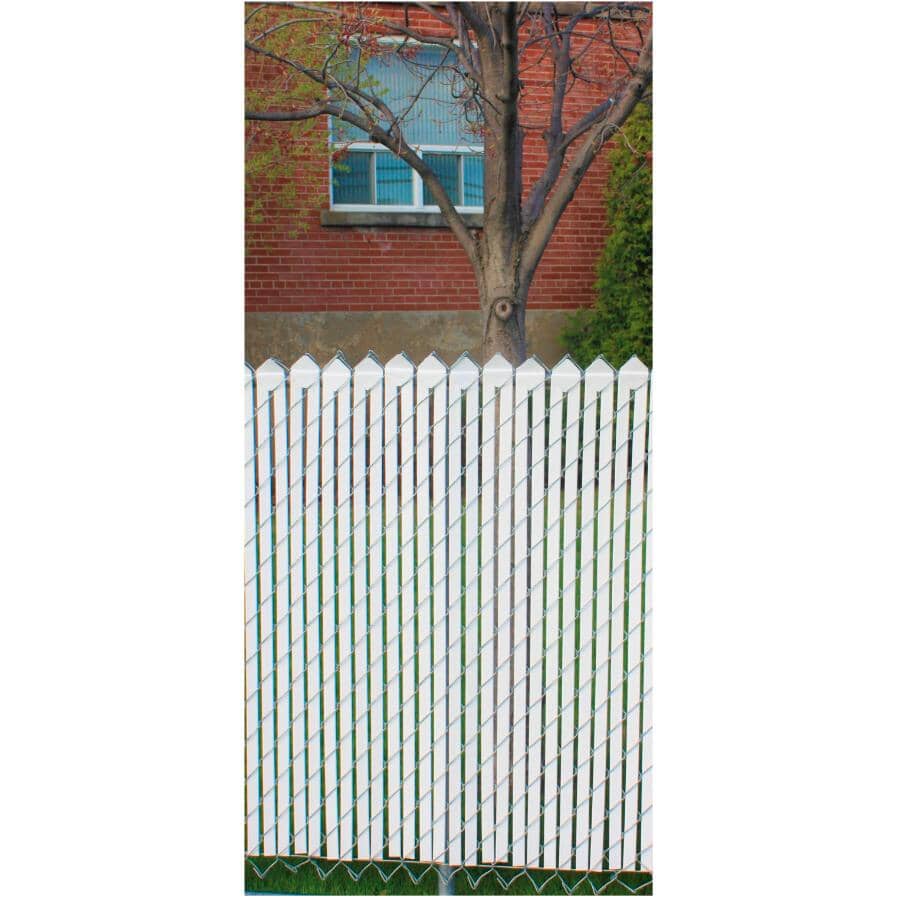 MASTER HALCO 80 Pack 48" White Chainlink Privacy Slats | Home Hardware