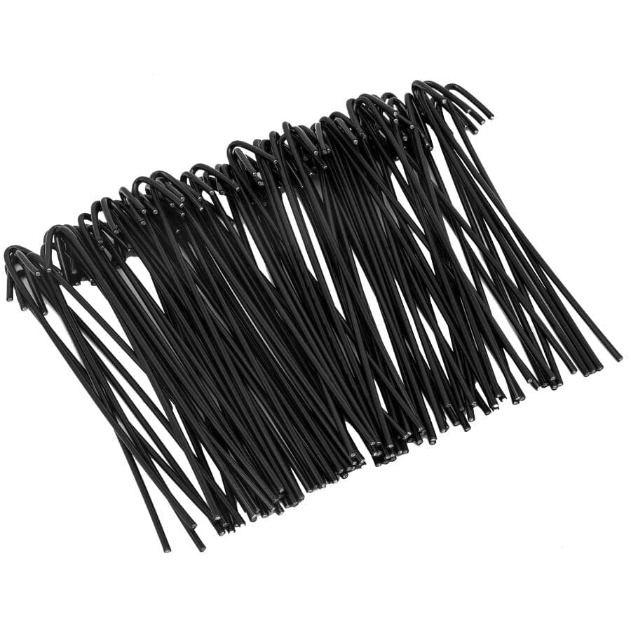 NUVO IRON 6.5" x 11 Gauge Black Fence Ties | Home Hardware