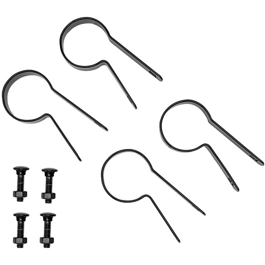NUVO IRON 1-7/8" Black Offset Tension Bands | Home Hardware