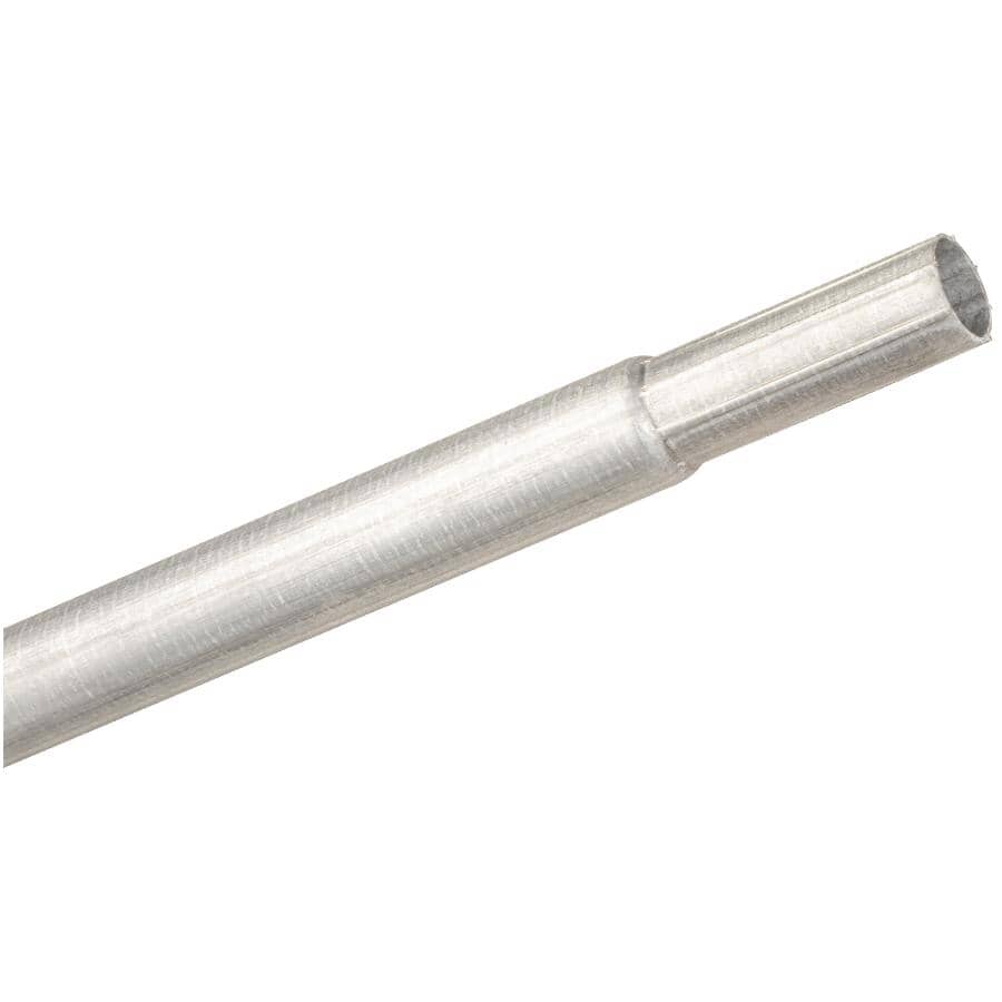 NUVO IRON 1-1/4" x 10-1/4' Galvanized Top Fence Rail | Home Hardware