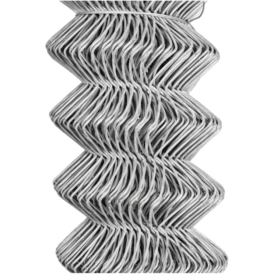 NUVO IRON 4' x 50' Galvanized Link Fence | Home Hardware