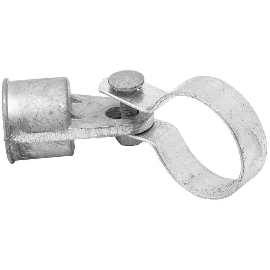 NUVO IRON 1-1/4" Galvanized Link Rail End Assembly | Home Hardware