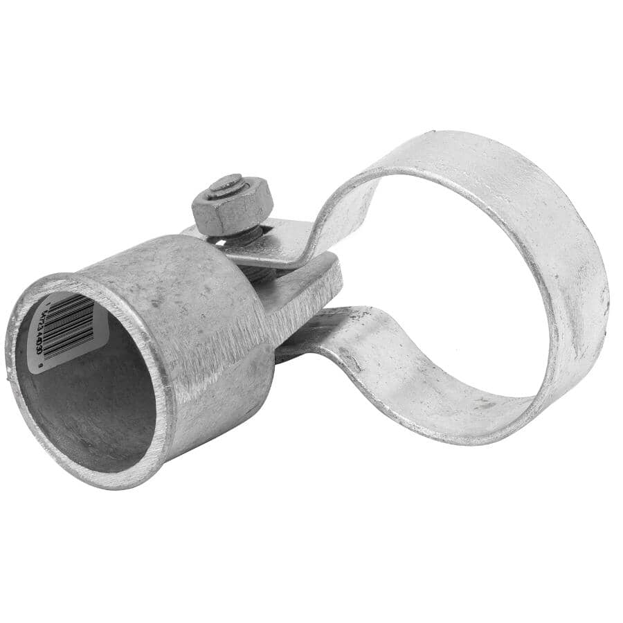 NUVO IRON 1-1/4" Galvanized Link Rail End Assembly | Home Hardware