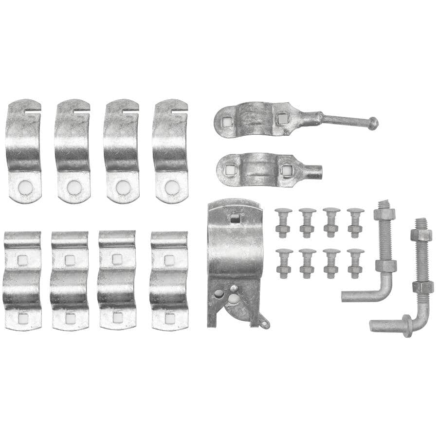 NUVO IRON Single Gate Hardware Kit | Home Hardware