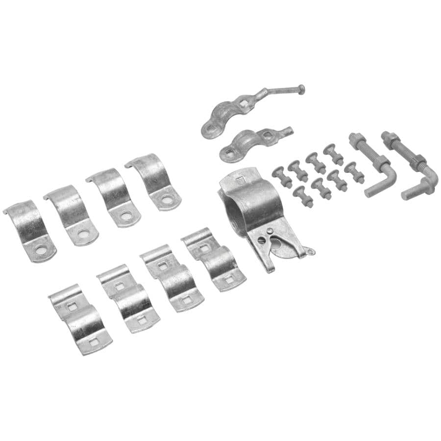 NUVO IRON Single Gate Hardware Kit | Home Hardware