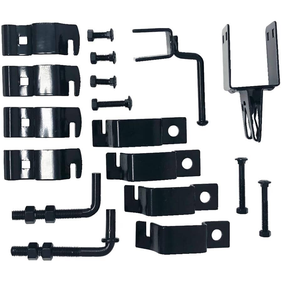 Nuvo Iron Single Hardware Gate Kit | Home Hardware
