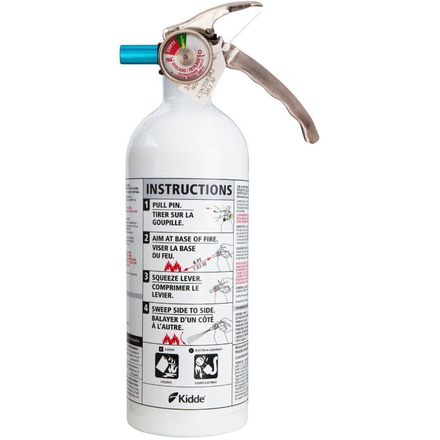 KIDDE Mariner 5 BC Rechargeable Fire Extinguisher | Home Hardware