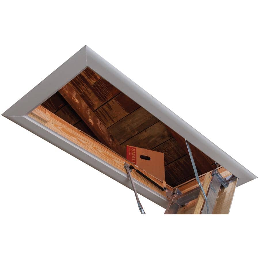 LOUISVILLE 7'8" to 10'3" Aluminum Attic Ladder | Home Hardware