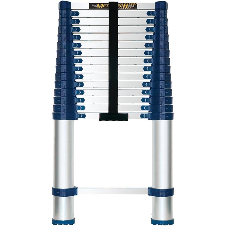 METALTECH 15-1/2' Aluminum Telescopic Ladder | Home Hardware