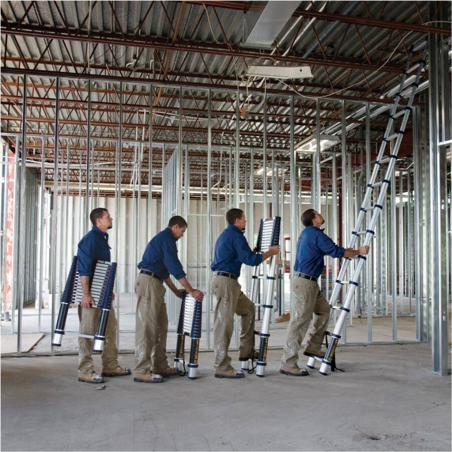METALTECH 15-1/2' Aluminum Telescopic Ladder | Home Hardware