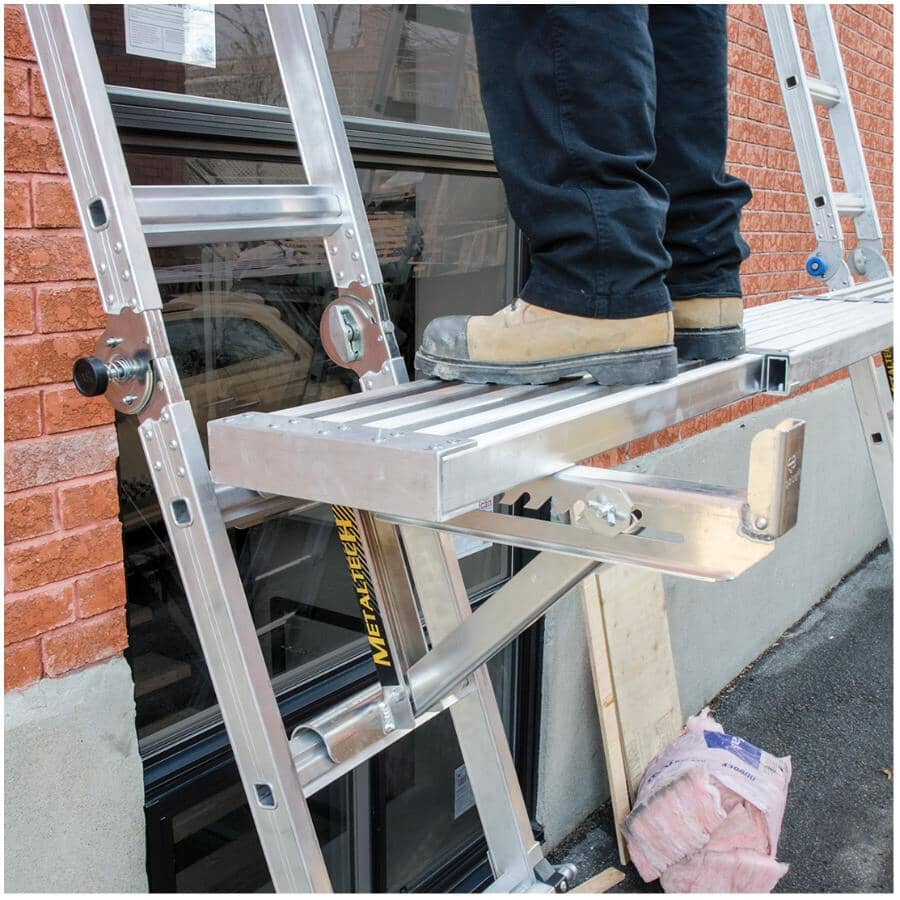 METALTECH Expandable Aluminum Scaffold Plank | Home Hardware