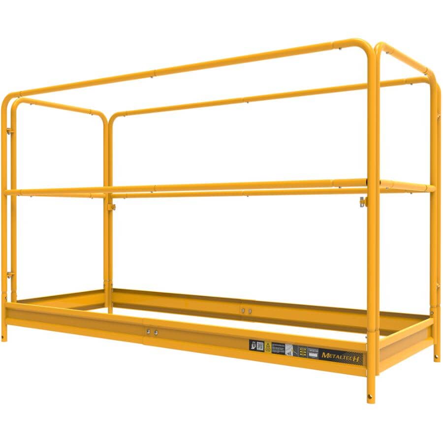 METALTECH Sectional Guard Rail Systems for 6' Baker Scaffold | Home ...