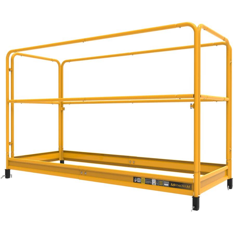 METALTECH Sectional Guard Rail Systems for 6' Baker Scaffold | Home ...