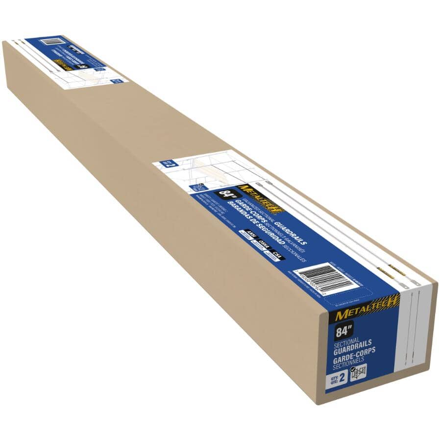 METALTECH 84" Galvanized Sectional Guard Rail | Home Hardware