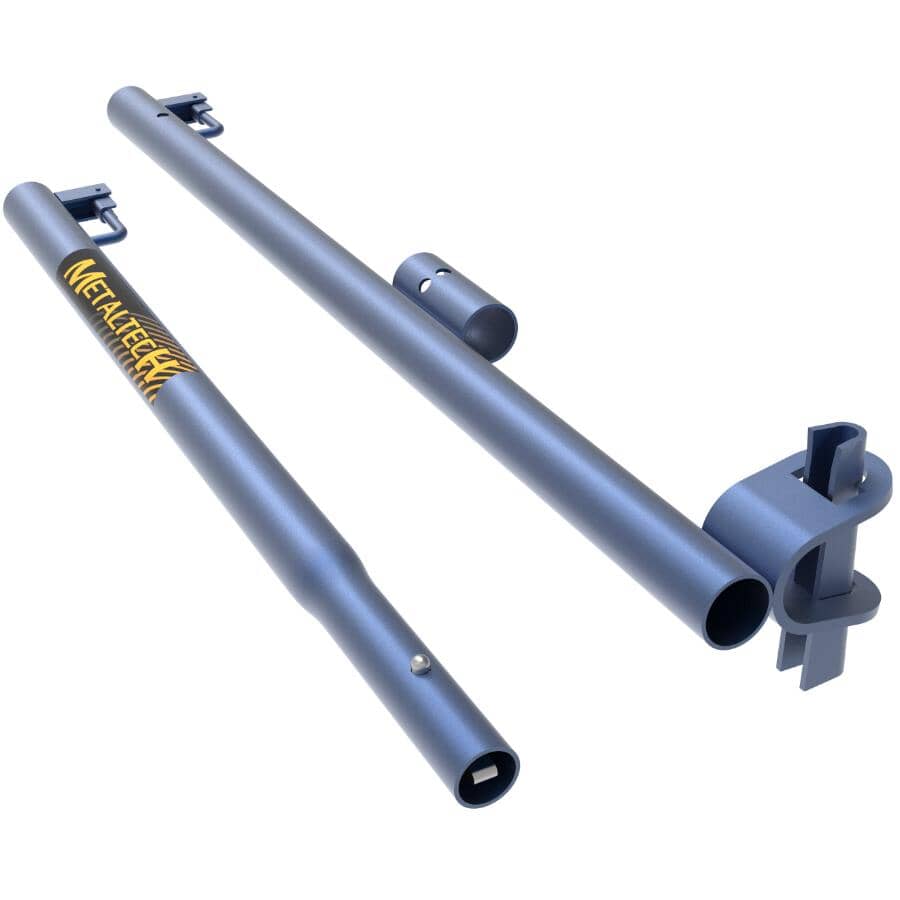 METALTECH Sectional Guard Rail Post with Wedge Clamp | Home Hardware