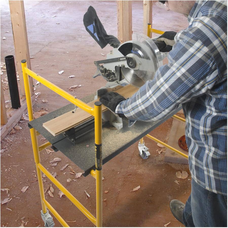 METALTECH 48" x 22-1/2" x 45-3/4" Steel Mini Scaffold | Home Hardware