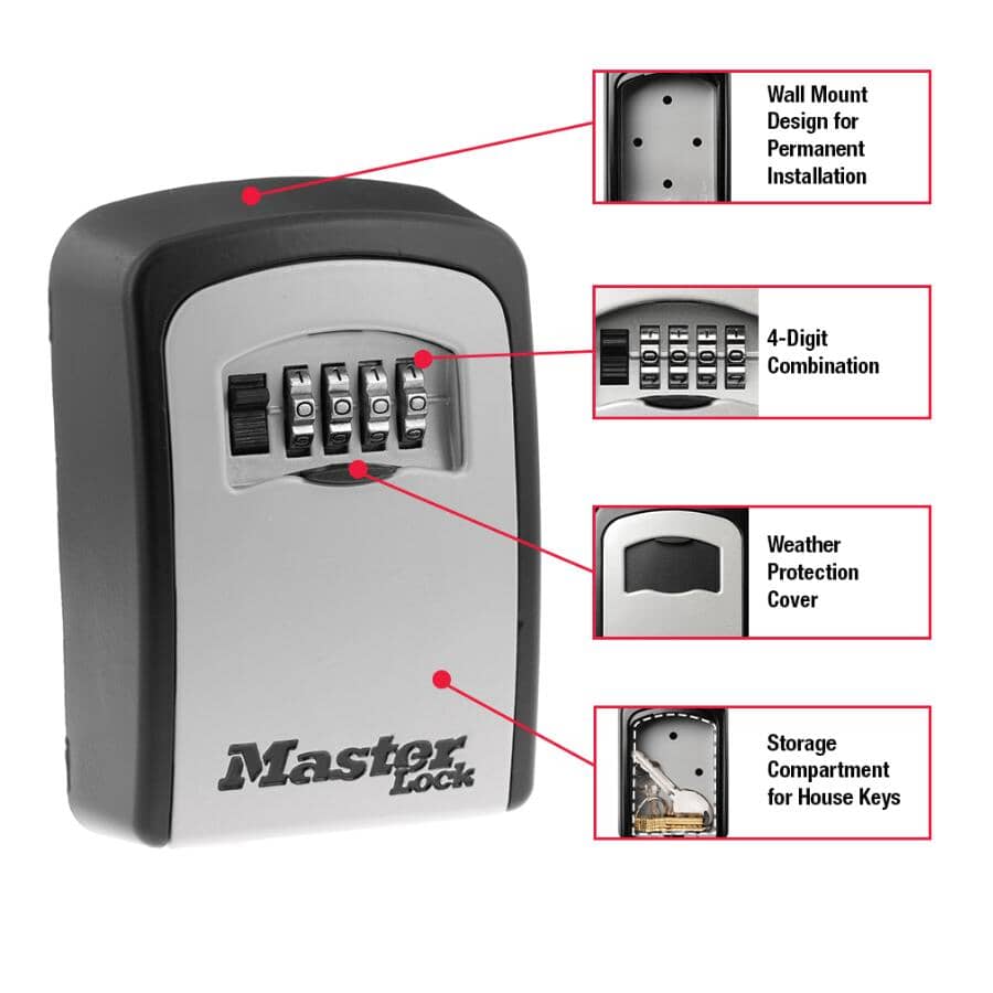 MASTER LOCK 5 Key Lock Box | Home Hardware