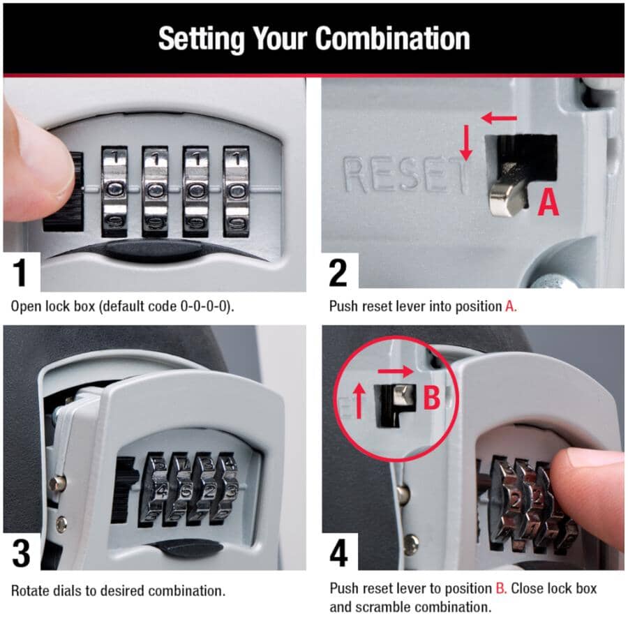 MASTER LOCK 5 Key Lock Box | Home Hardware