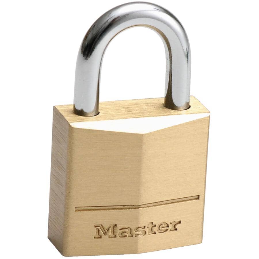 MASTER LOCK 3/4" Solid Brass Padlocks | Home Hardware
