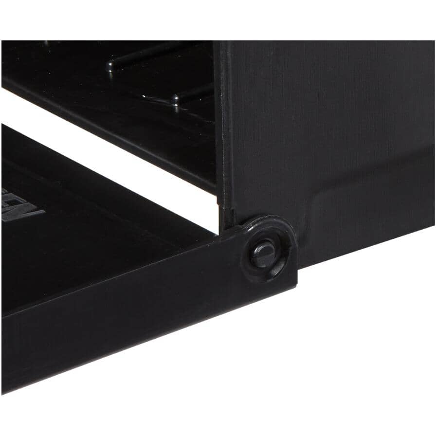 PRO-DF Black Plastic Rural Mailbox | Home Hardware