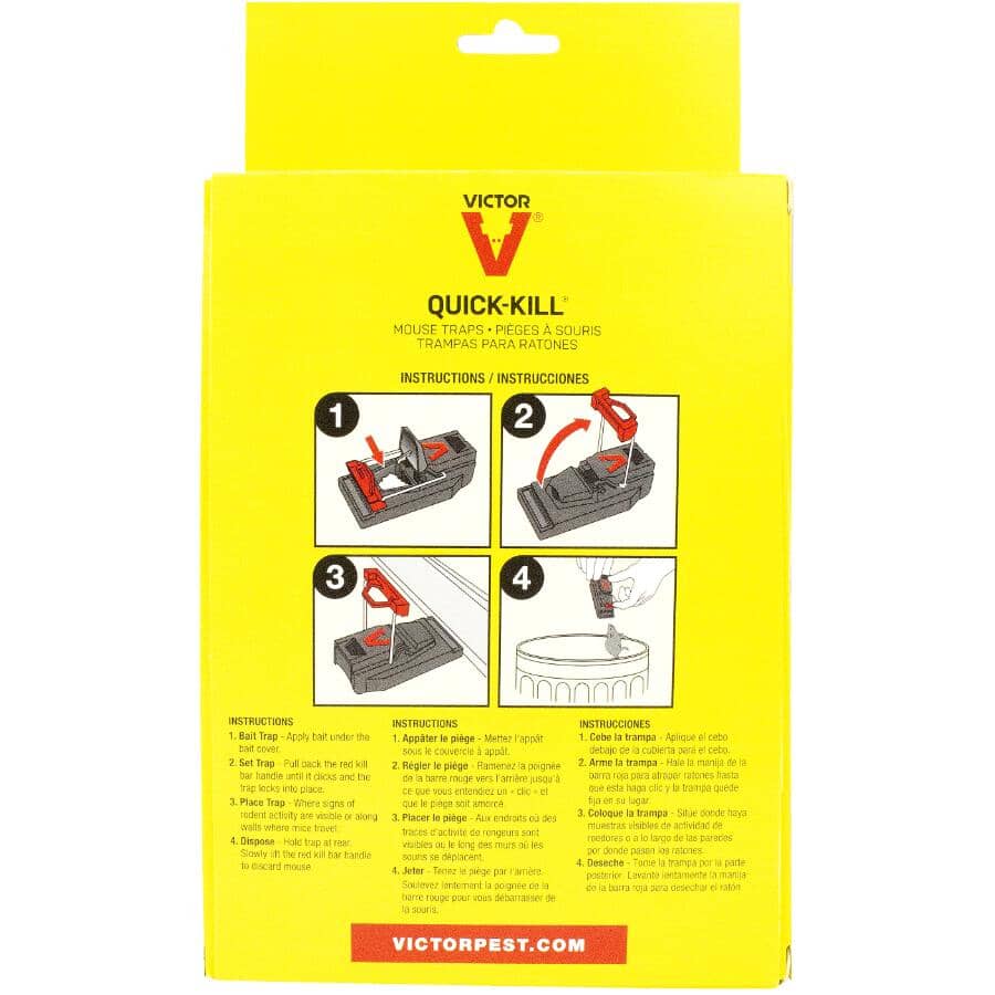 VICTOR Quick-Kill Mouse Traps | Home Hardware