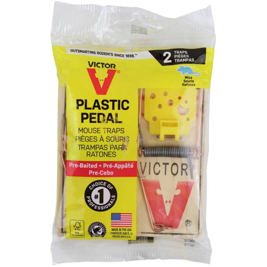 VICTOR Easy Set Mouse Trap - 2 Pack | Home Hardware