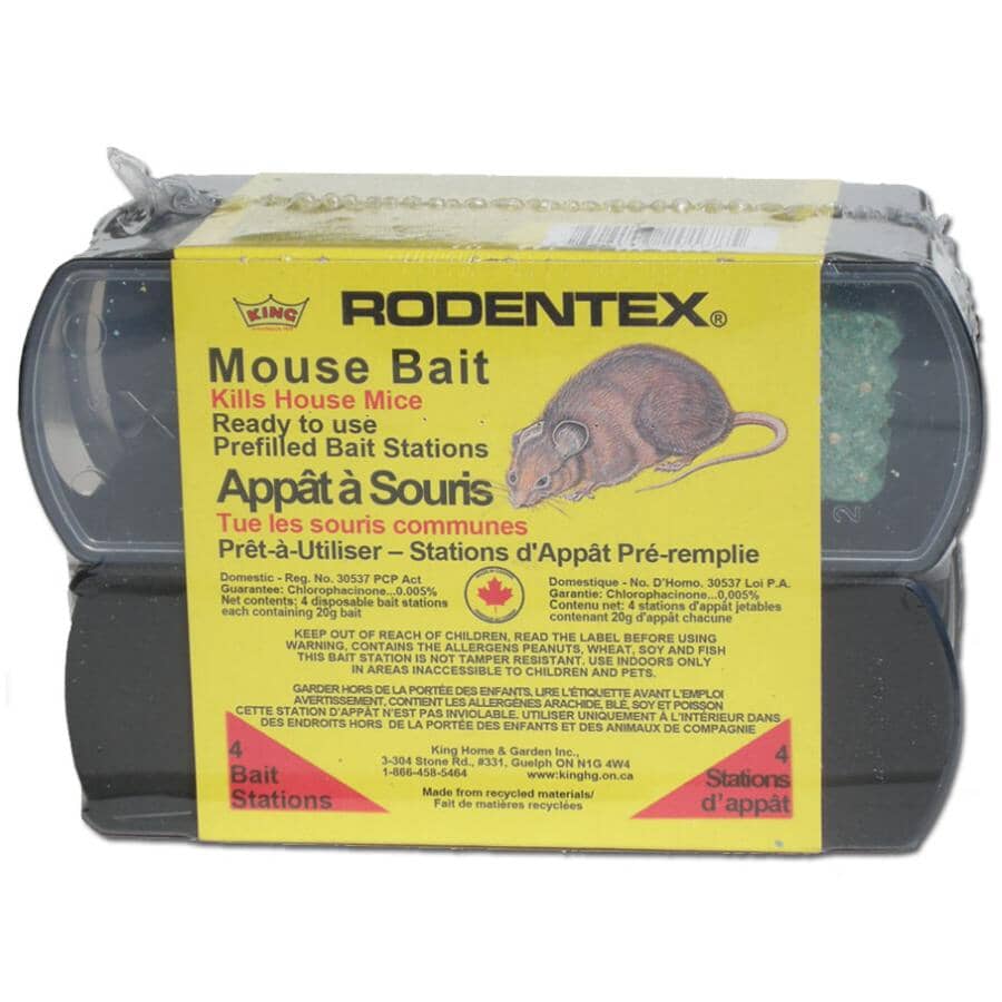 KING Rodentex Mouse Bait Station | Home Hardware