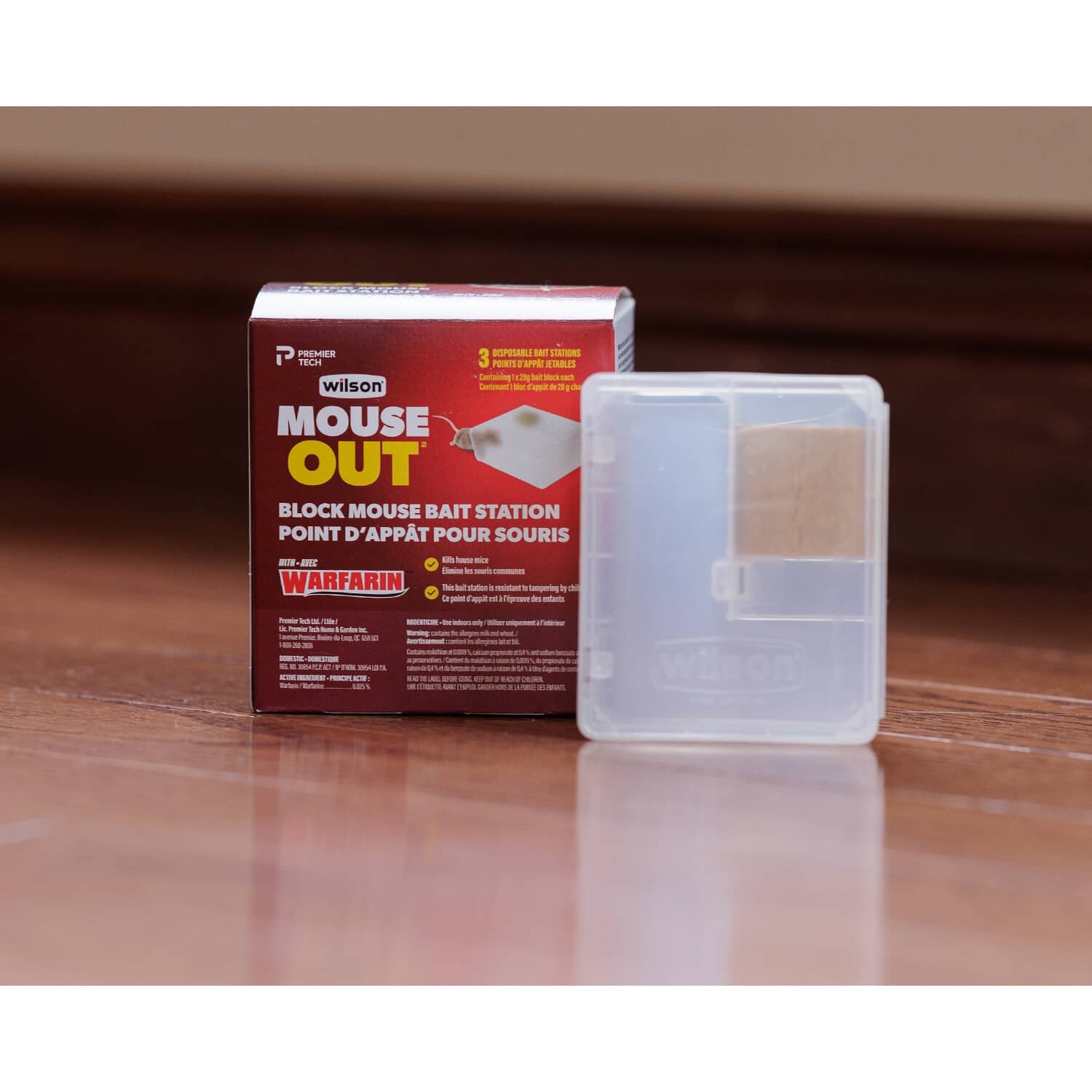 WILSON MouseOUT Warfarin Block Bait Station | Home Hardware