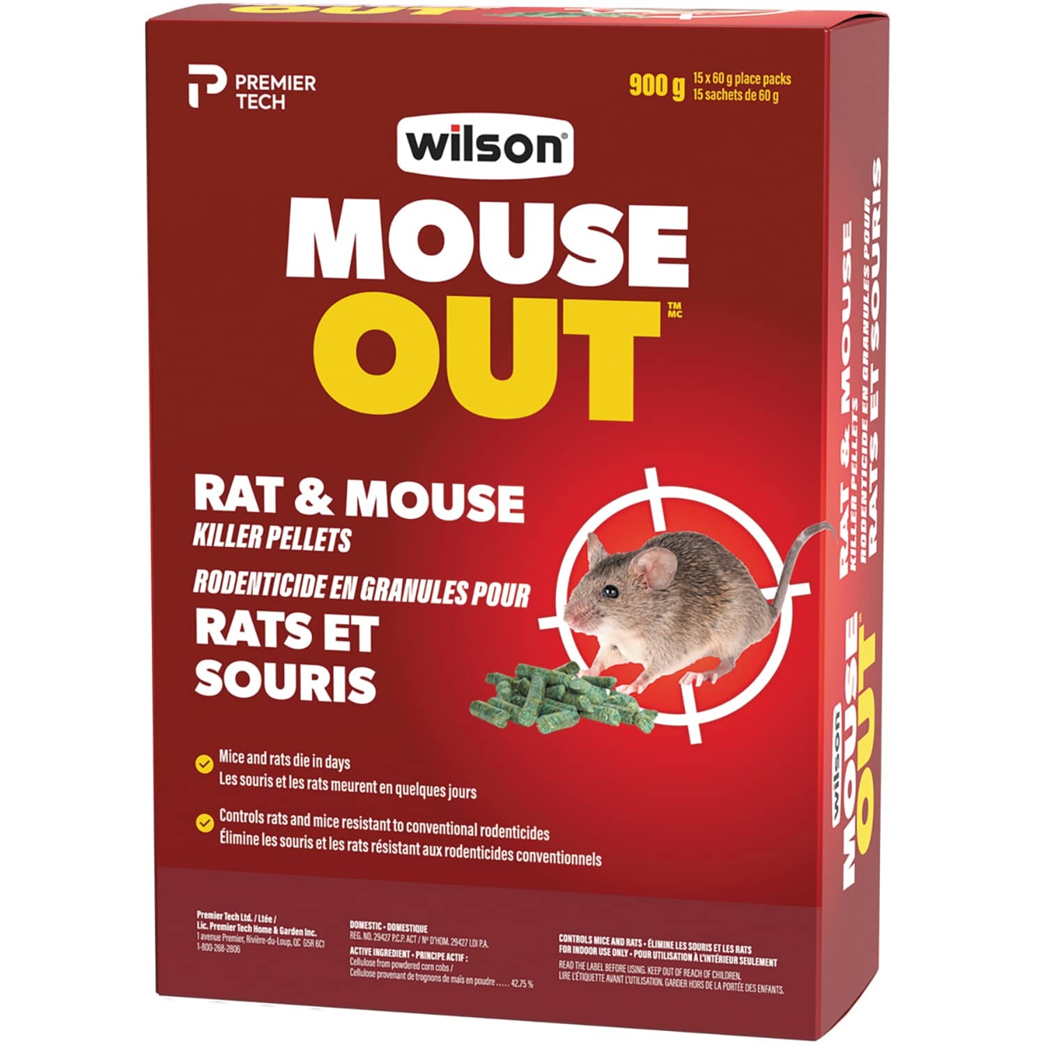WILSON Mouse Out Rat & Mouse Killers Pellets | Home Hardware