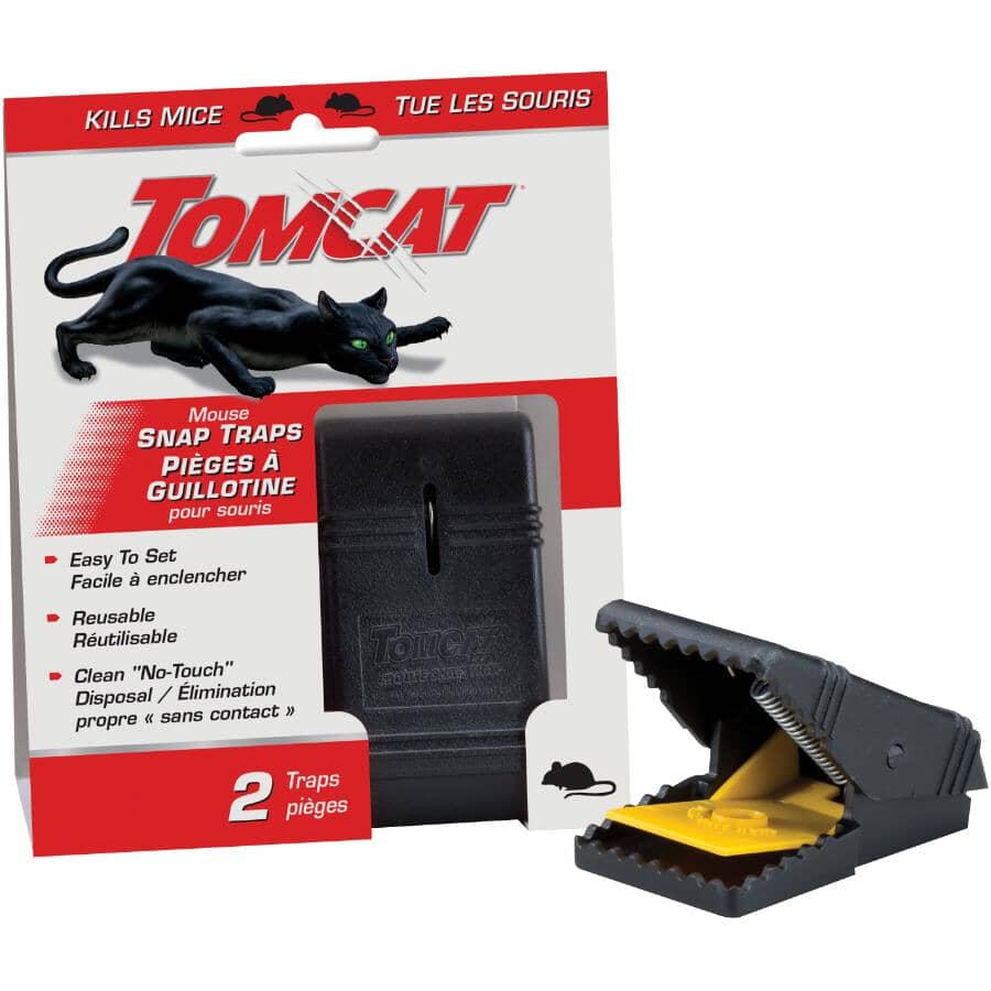 TOMCAT 2 Pack Snap Mouse Trap | Home Hardware
