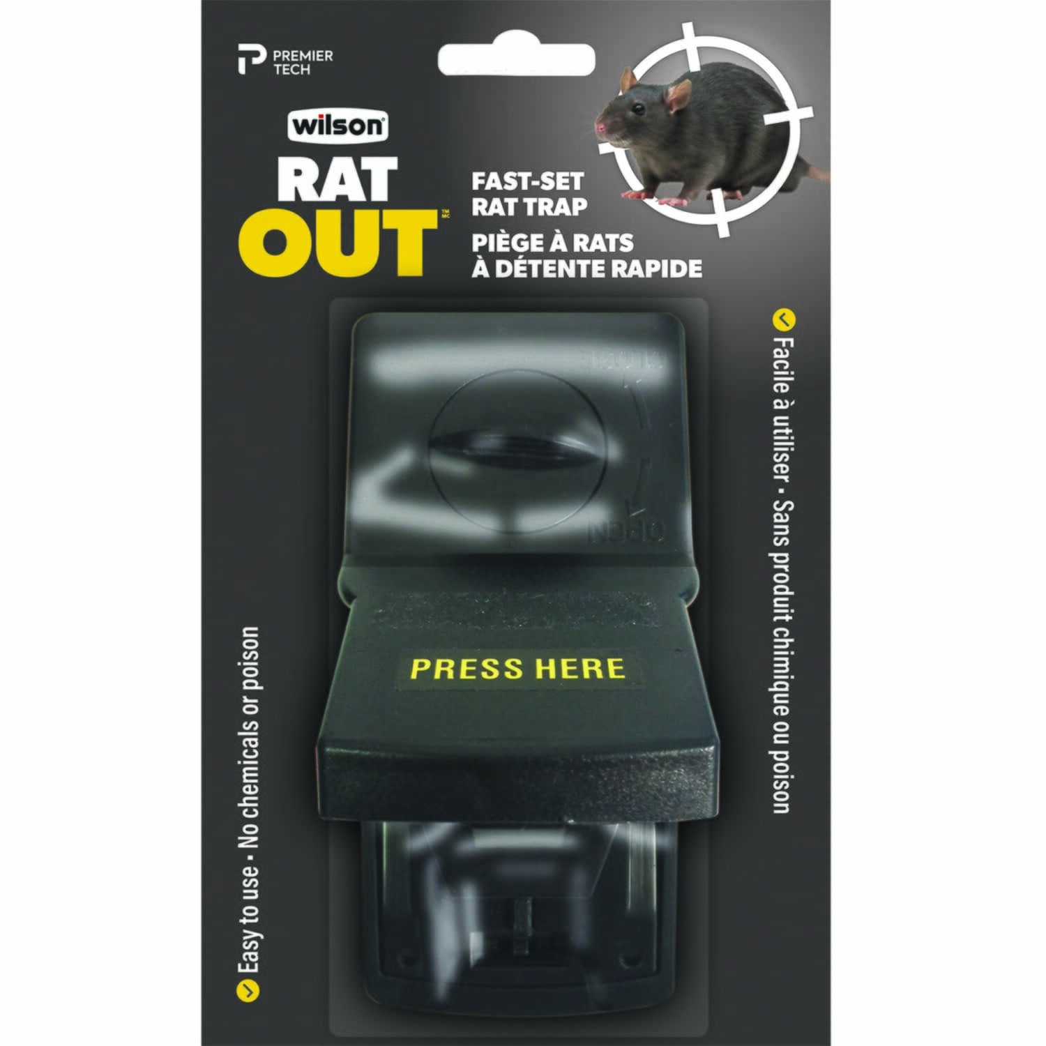 WILSON Snap-E Predator Rat Trap | Home Hardware