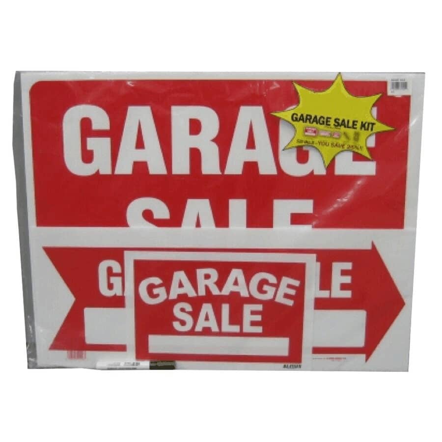 KLASSEN Ultimate Garage Sale Sign Kit | Home Hardware