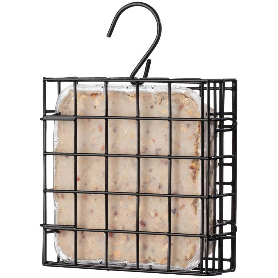 MORE BIRDS Suet Cage Bird Feeder | Home Hardware