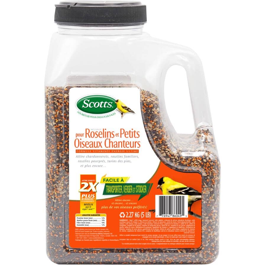 SCOTTS WILD BIRD FOOD Wild Finch & Small Songbird Blend Bird Seed ...