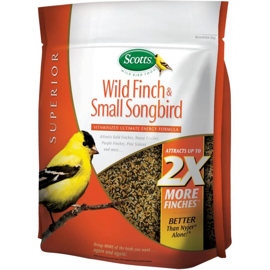 SCOTTS WILD BIRD FOOD Wild Finch & Small Songbird Bird Seed Blend ...