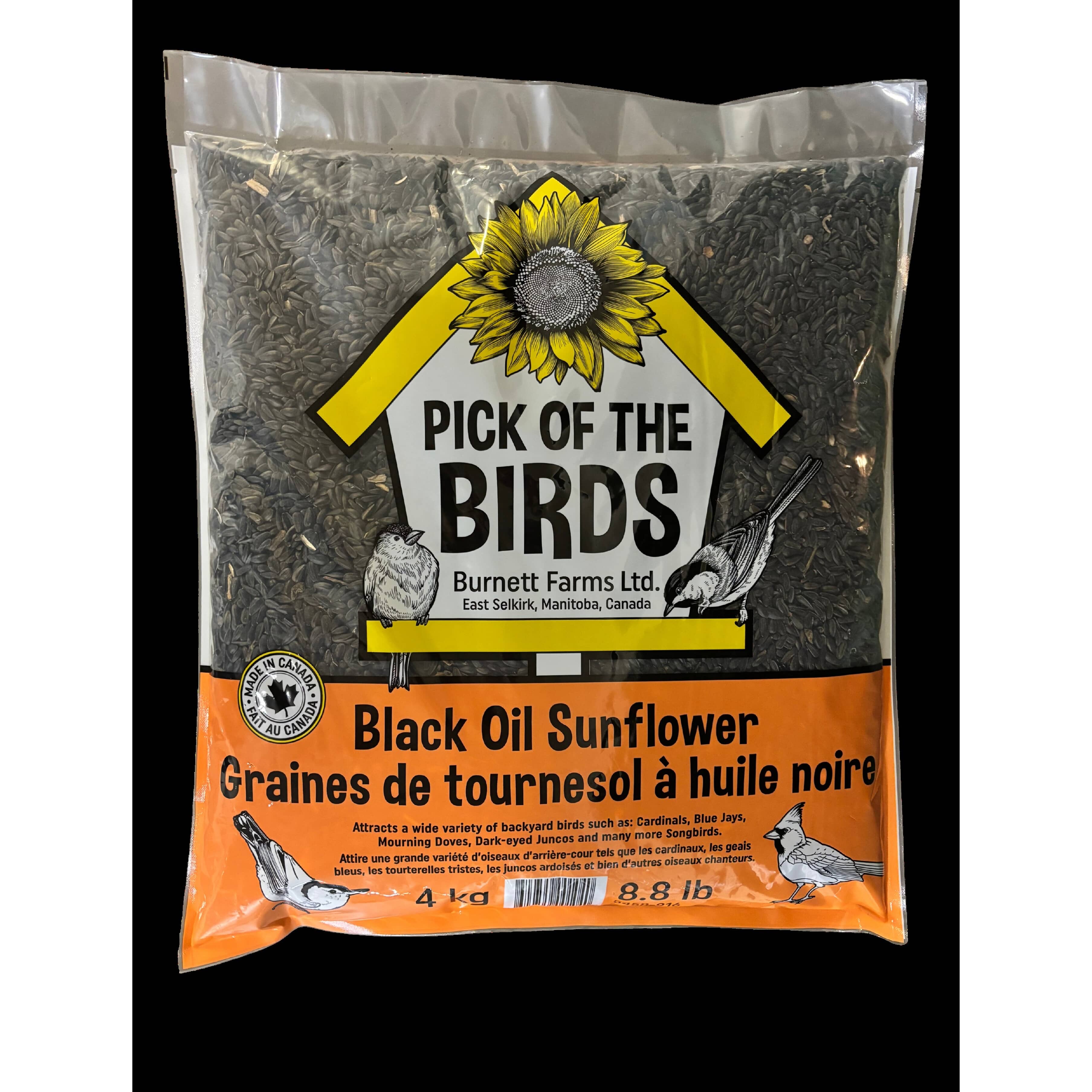 PICK OF THE BIRDS Black Oil Sunflower Bird Seed | Home Hardware