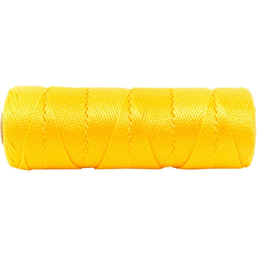 KINGCORD 425' #18 Yellow Polypropylene Twisted Mason's Twine | Home ...
