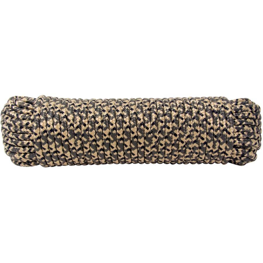 KINGCORD 3/8" x 100' Camo Diamond Braid Polypropylene Rope | Home Hardware