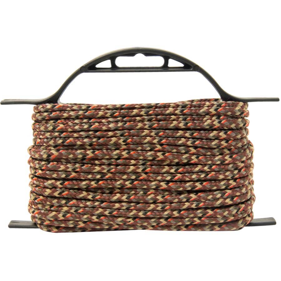 KINGCORD 5/32" x 50' Camo Diamond Braid Polypropylene Rope | Home Hardware
