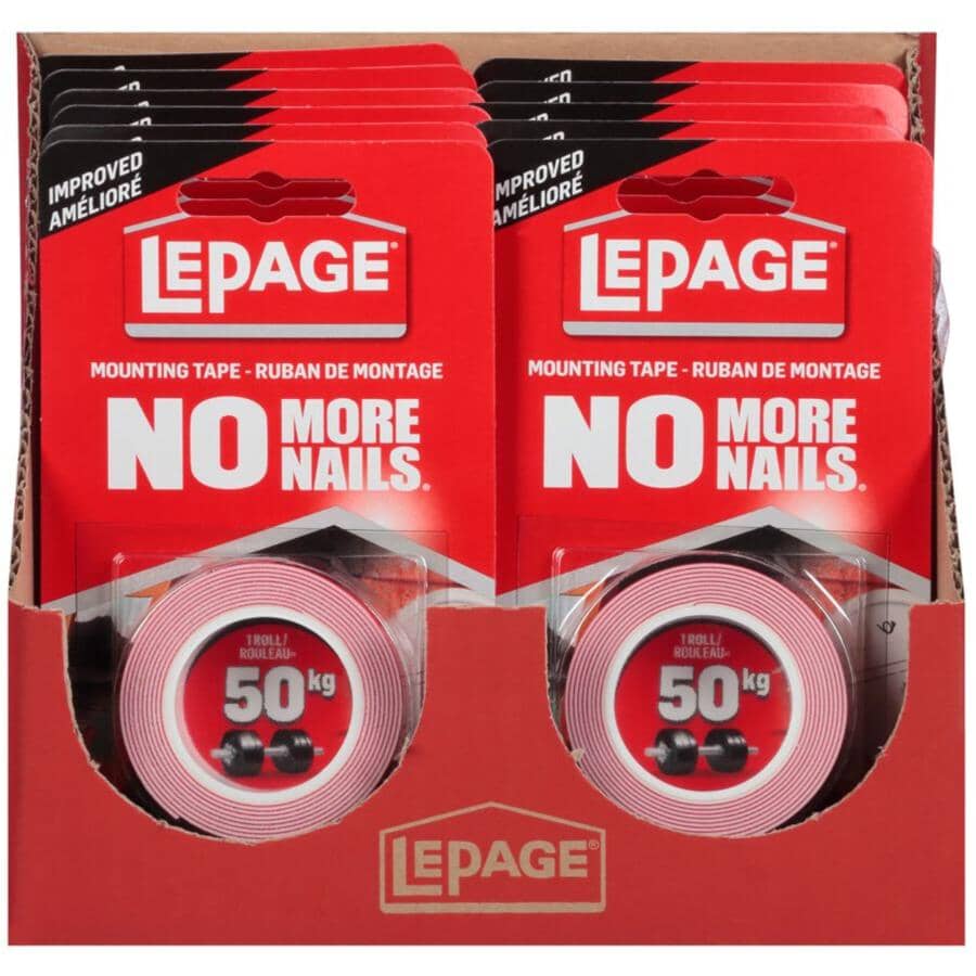 NO MORE NAILS Indoor / Outdoor Mounting Tape | Home Hardware