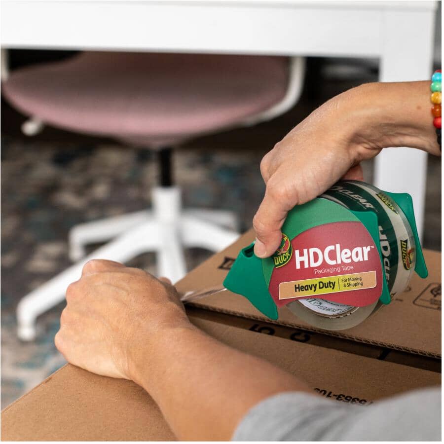 DUCK HD Clear Heavy Duty Packaging Tape with Dispenser | Home Hardware