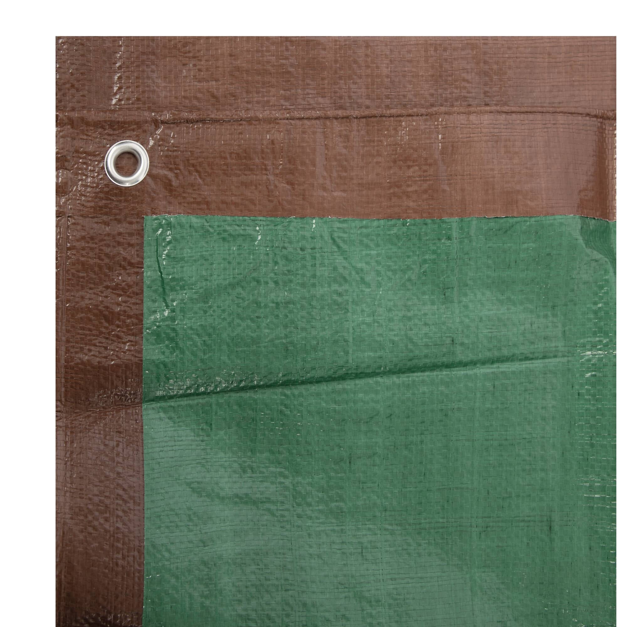 ERICKSON MANUFACTURING 8' x 10' Reversible Mid-Grade Poly Tarp | Home ...