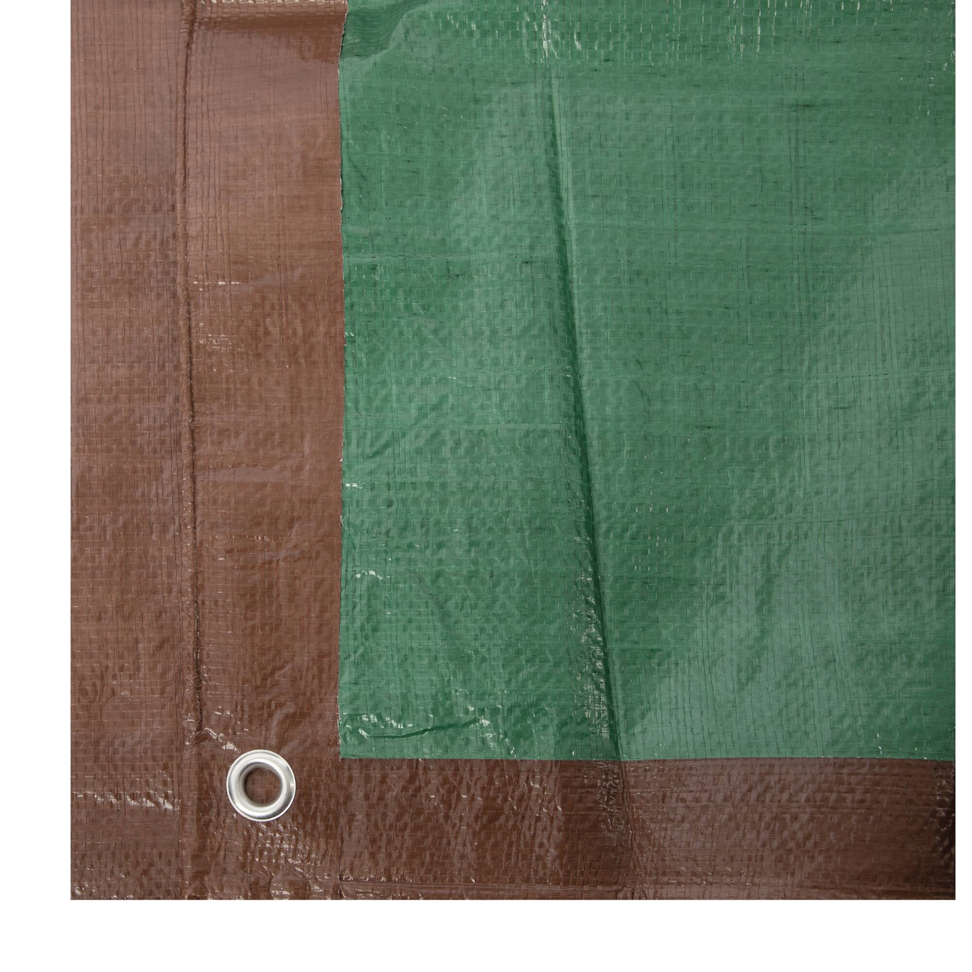 ERICKSON MANUFACTURING 12' x 16' Reversible Mid-Grade Poly Tarp | Home ...