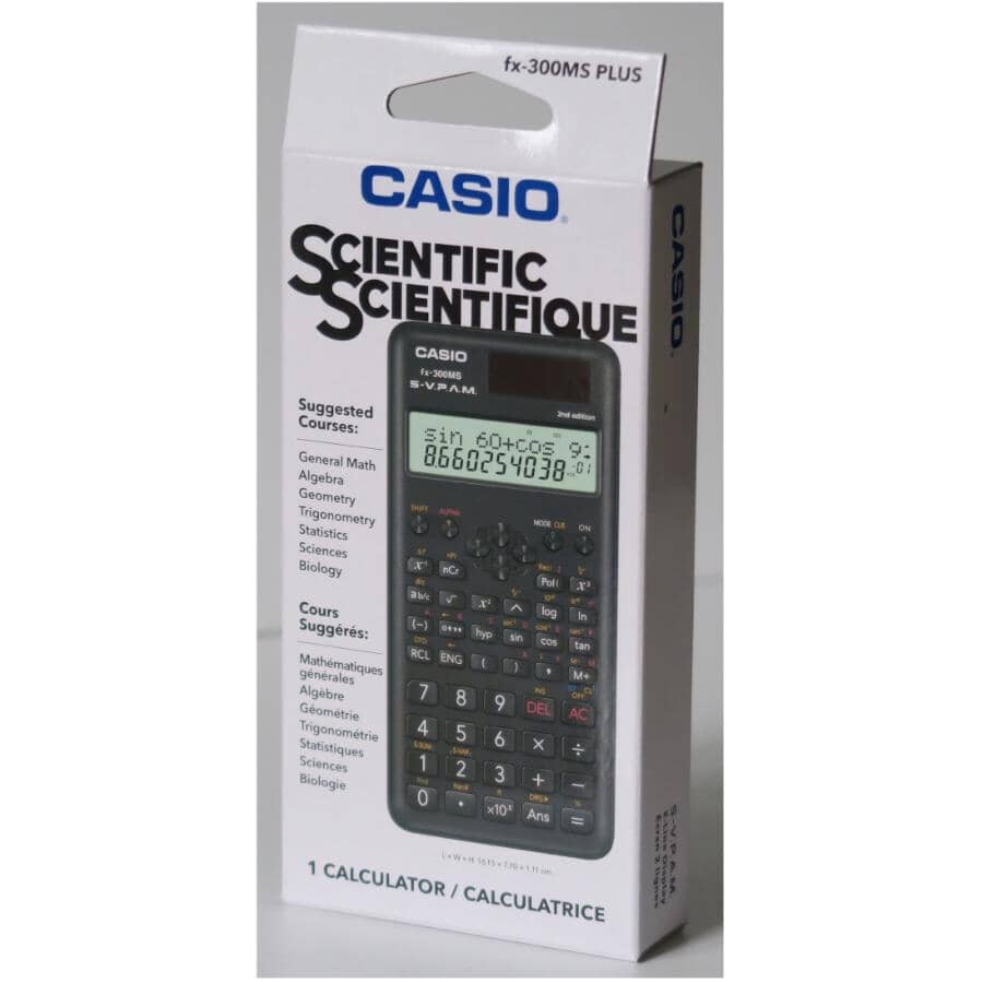 CASIO Plus Scientific Calculator (FX-300MS) | Home Hardware
