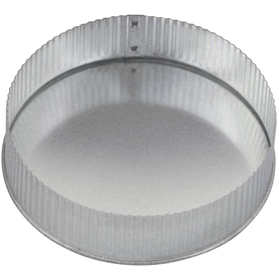 IMPERIAL MANUFACTURING 7" Small Galvanized End Cap | Home Hardware